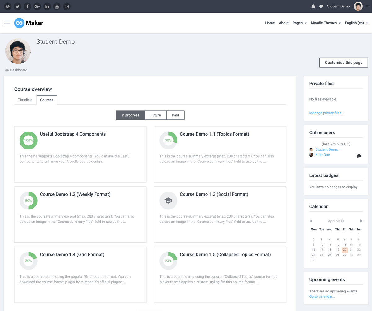 Top 3 Boost-based Moodle Themes for Your Site - eLearning Themes