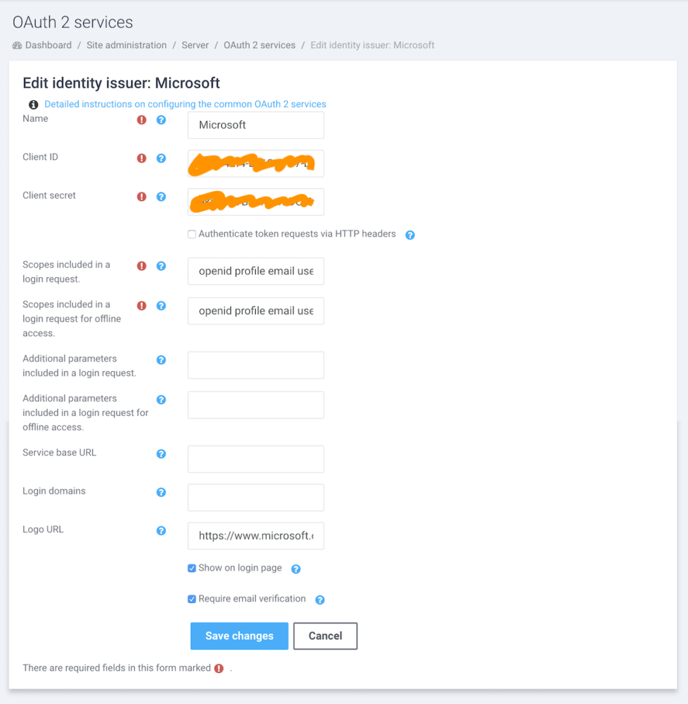 How to add social logins (Facebook/Google/Linkedin) in your Moodle site