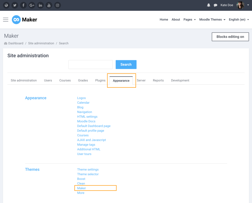 How to customise Moodle theme Maker to use your brand's colour scheme