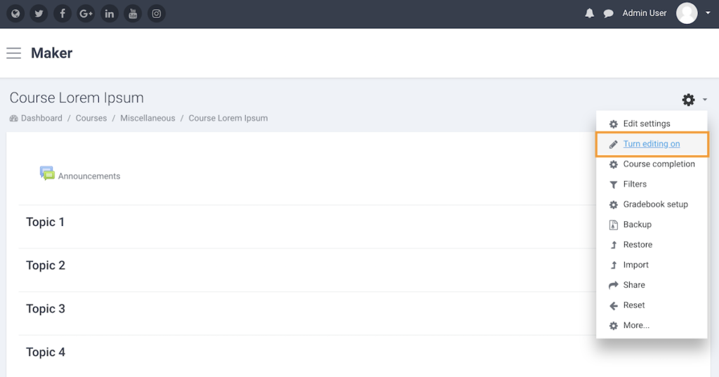 Moodle Theme Maker - Useful Bootstrap 4 Components - eLearning Themes
