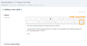 Moodle Course Tip: How to add full-width responsive videos