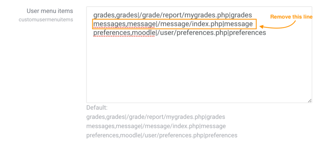 Moodle Tip: How to remove messaging - eLearning Themes