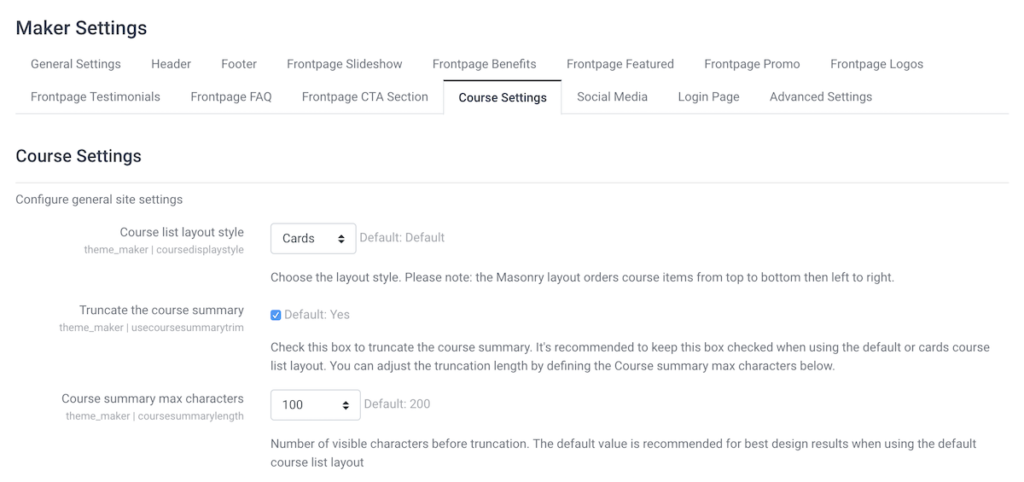 Moodle Theme Maker for Moodle: New course list layout styles for your ...