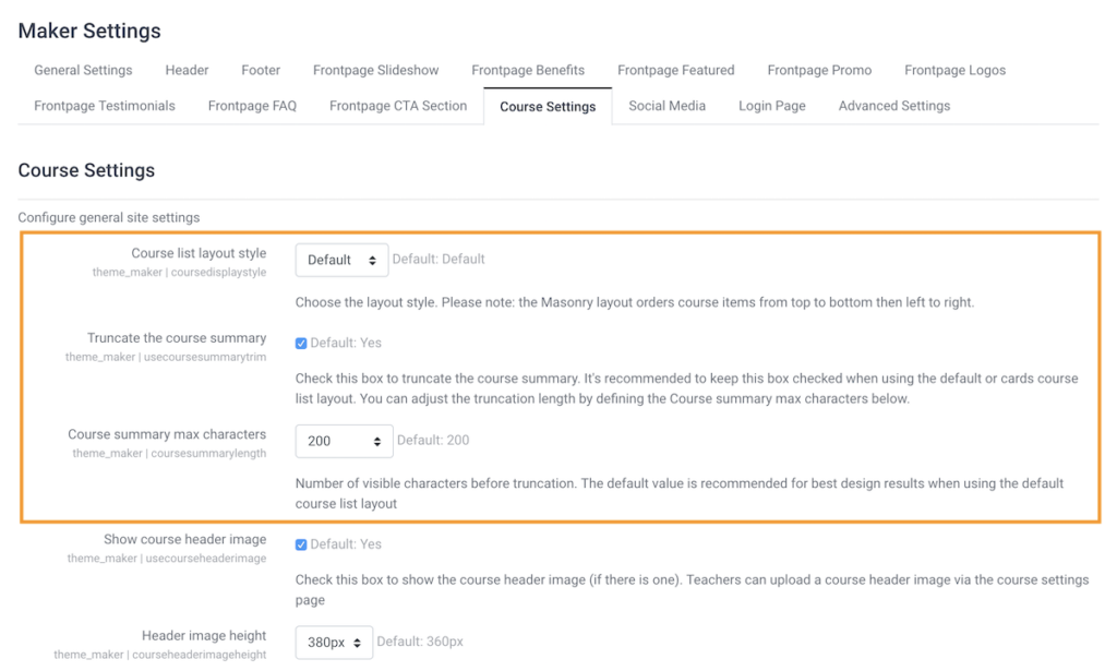 Moodle Theme Maker for Moodle: New course list layout styles for your ...