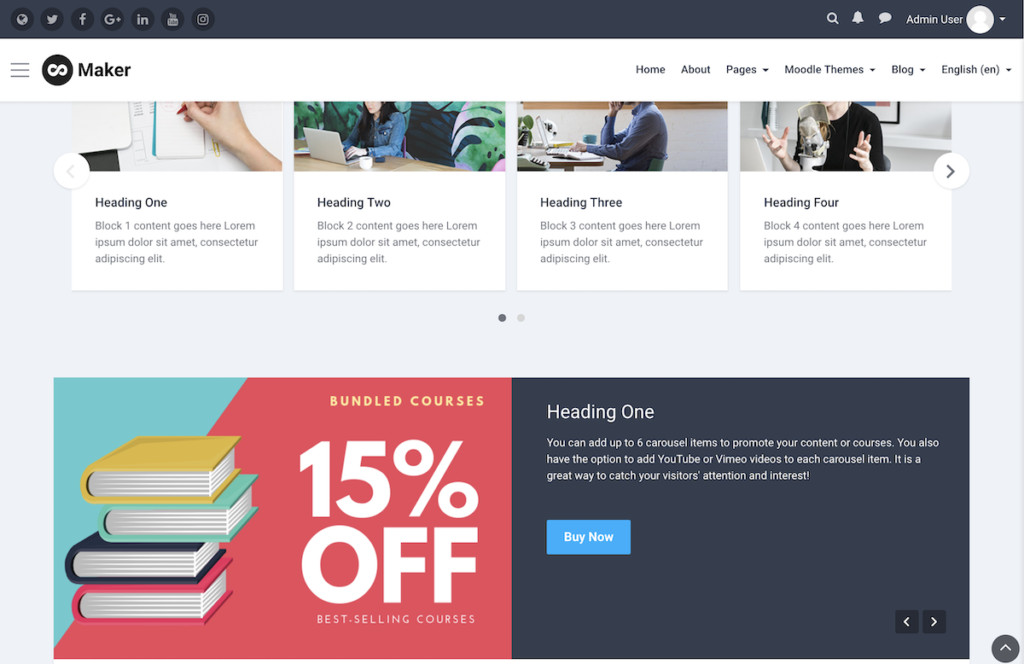 How to sell bundled courses in Moodle - eLearning Themes
