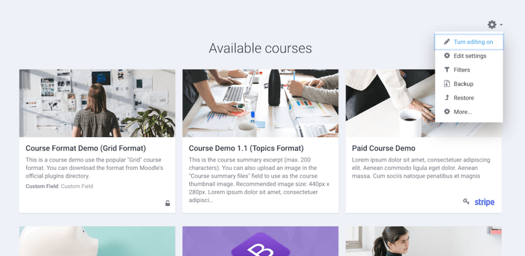 How To Add A Call-To-Action Section To Your Moodle’s Front Page (For ...