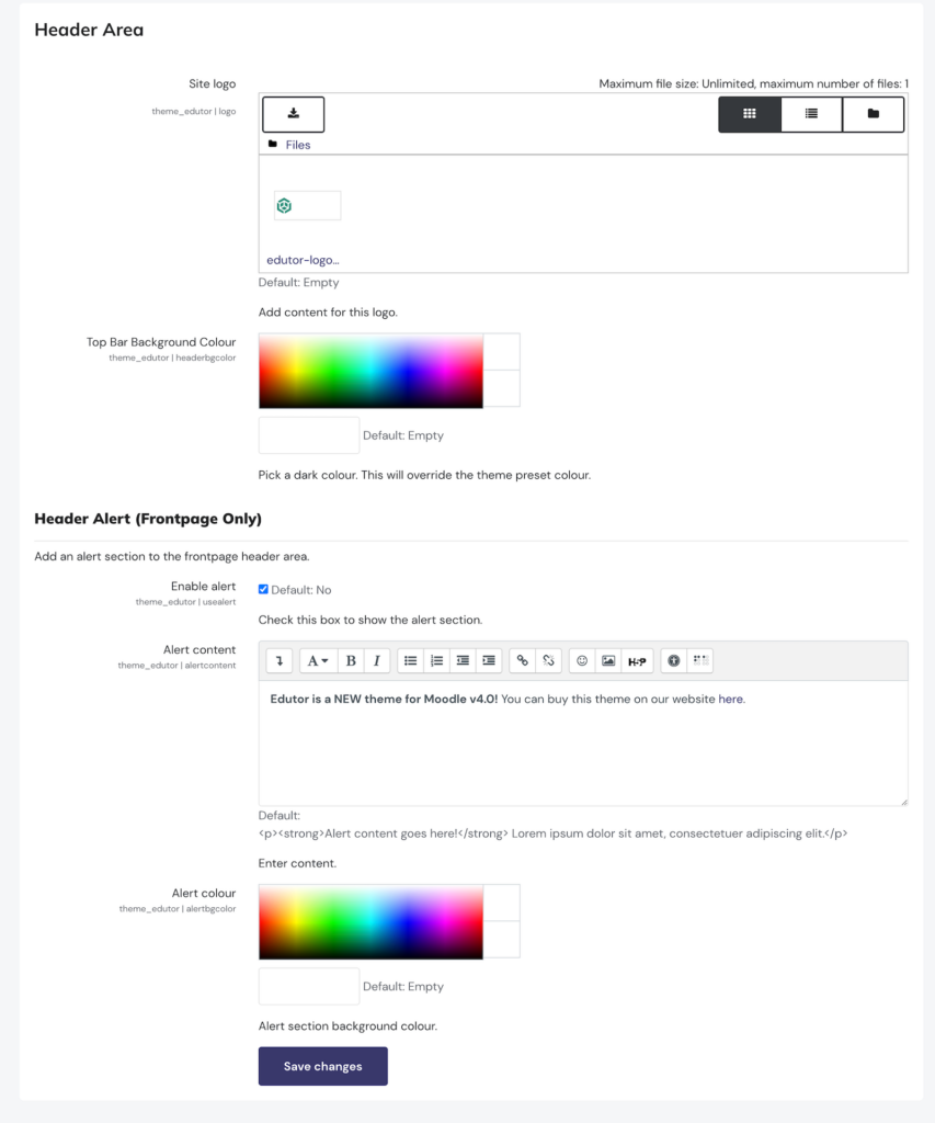 Edutor - A Premium Moodle Theme Based On Boost (Main Features ...