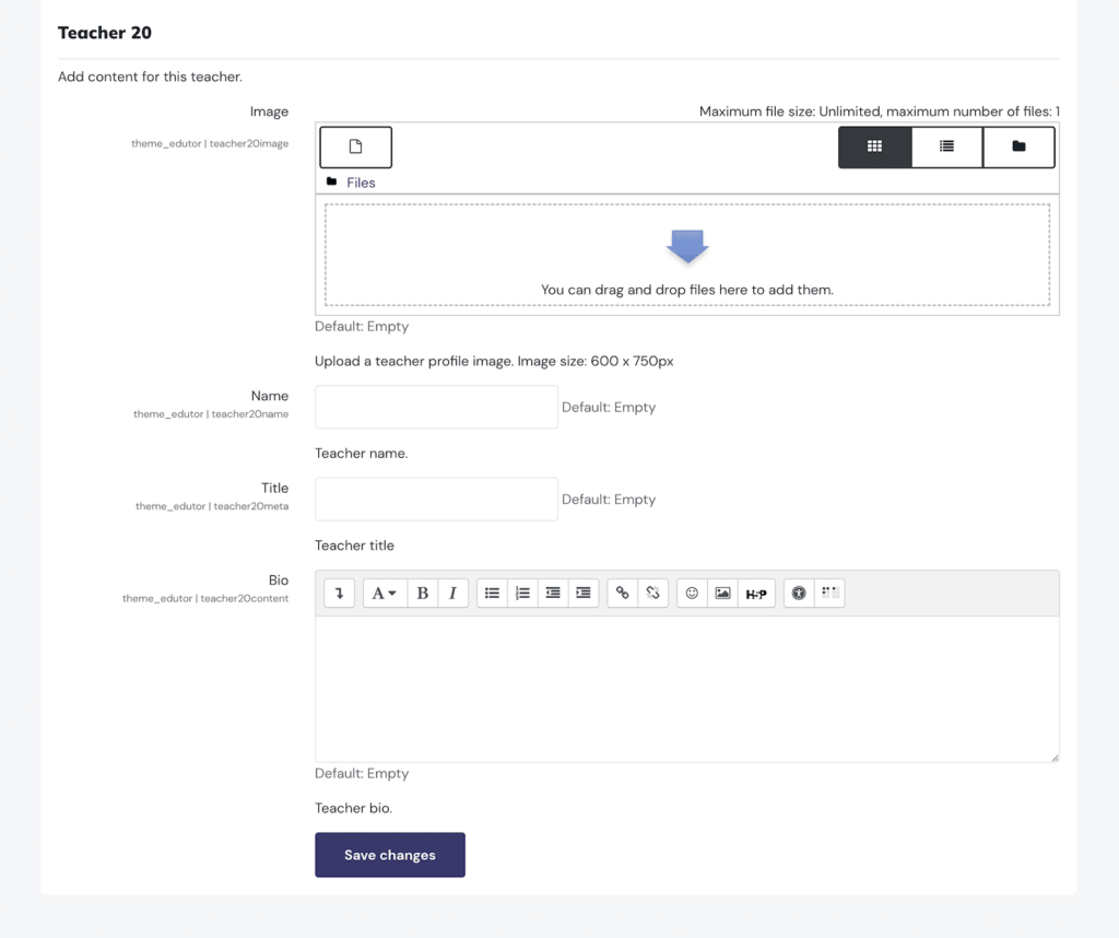 Edutor - A Premium Moodle Theme Based On Boost (Main Features ...