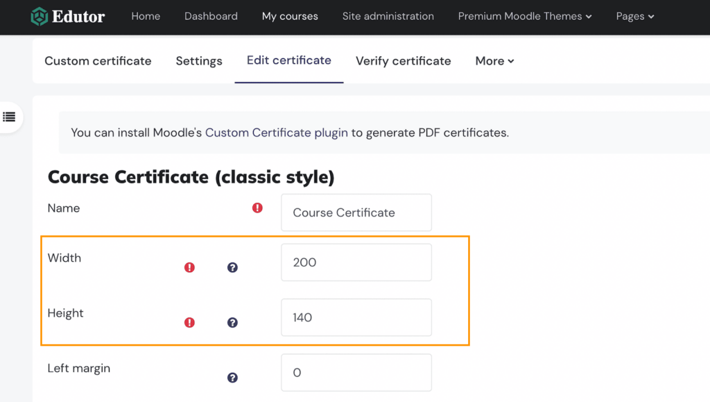 How To Generate Course Certificates In Moodle - eLearning Themes