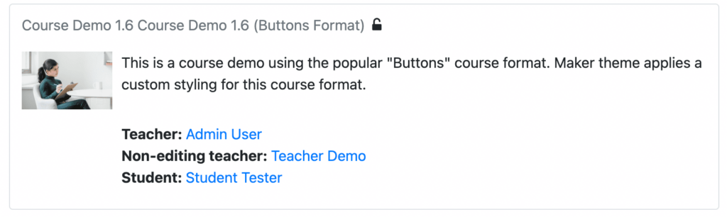 How To Hide Course Teacher(s) From Moodle Course Description - eLearning Themes
