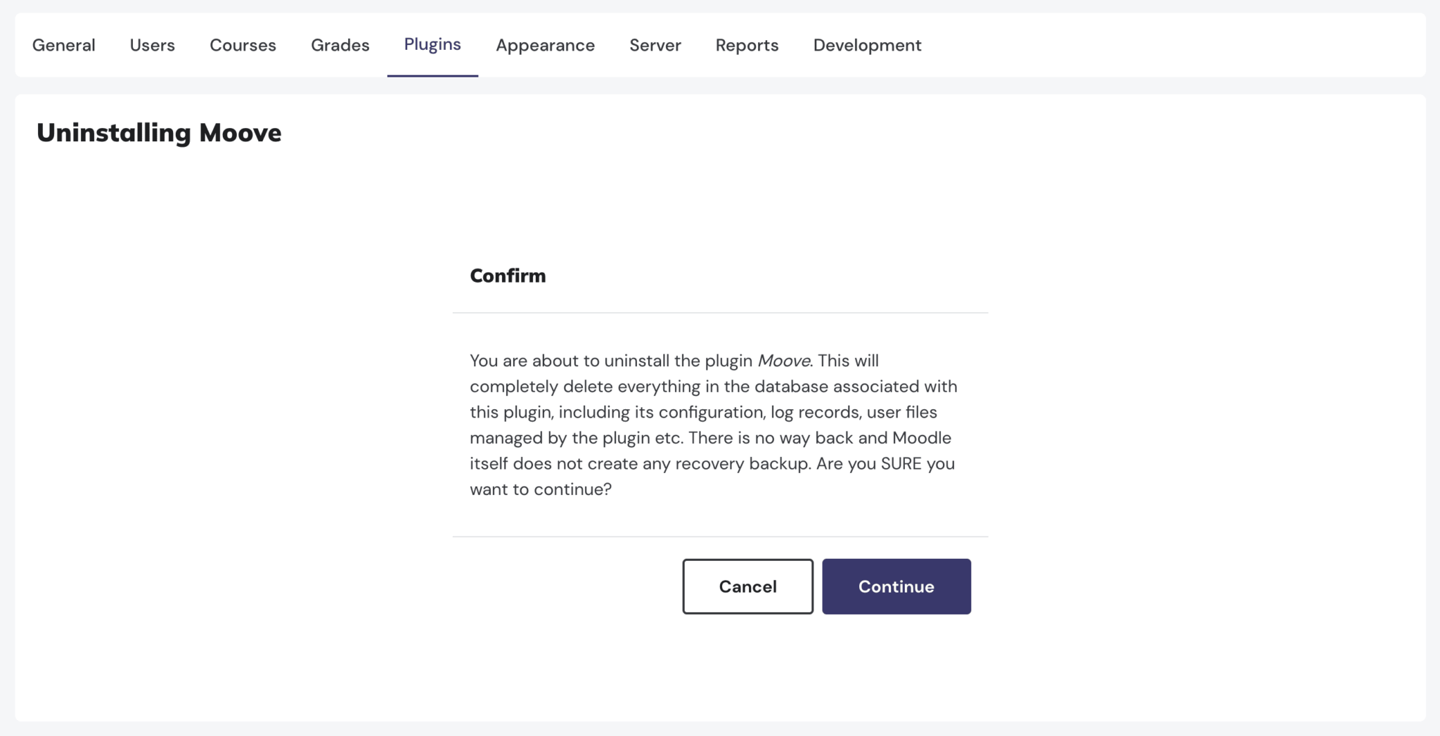 How To Uninstall A Moodle Theme Or Plugin in Moodle 5 & 4.x - eLearning Themes