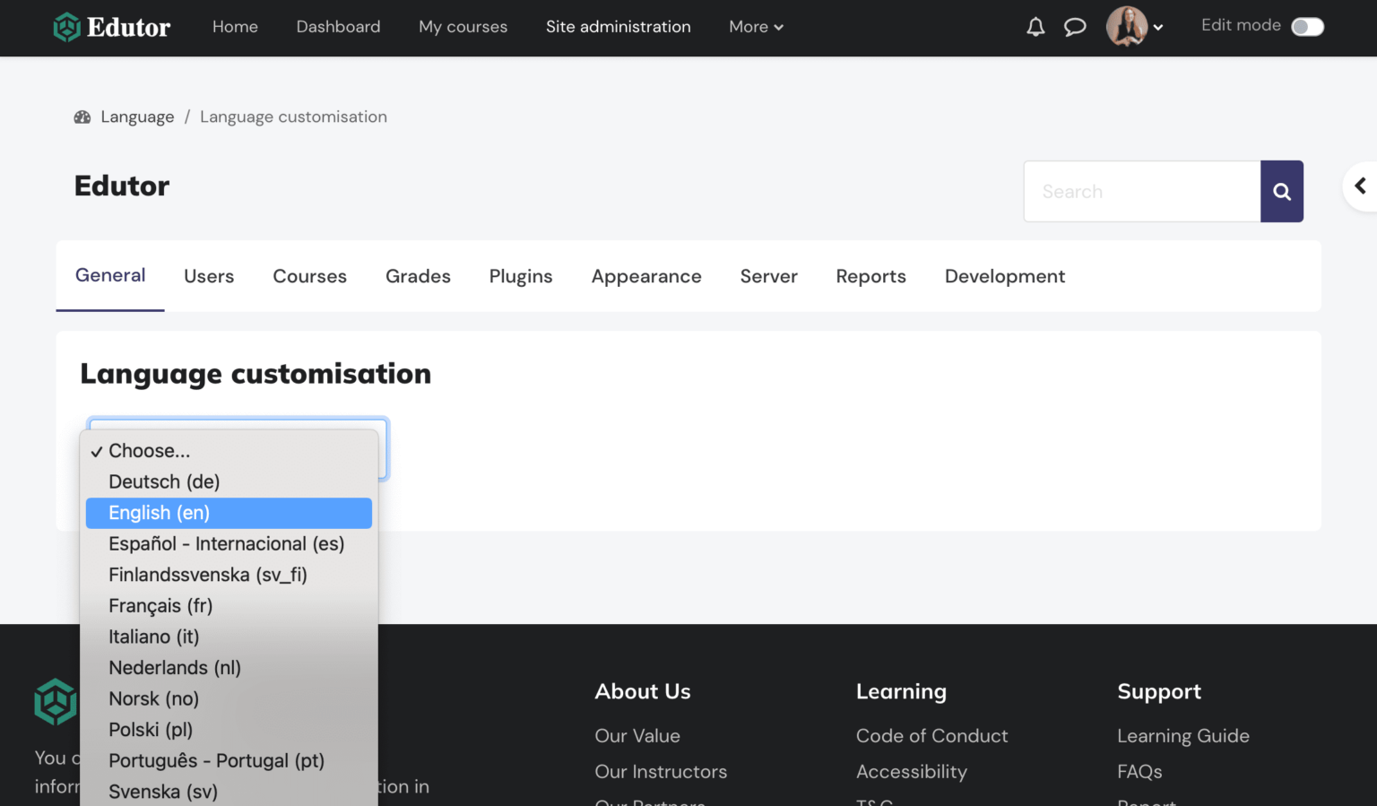 Moodle Contact Form Plugin - How To Change The Default Form Success Message - eLearning Themes