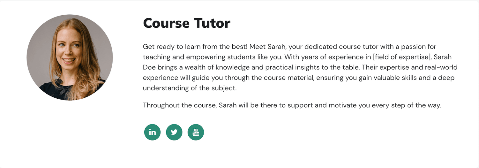 How To Add An Effective Course Landing Page In Moodle 4x Html Template Included Elearning