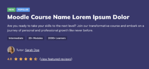How to Create a Udemy-Style Moodle Course Landing Page: A Step-by-Step ...