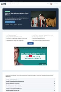 Lumo – Modern Moodle 5 Theme | For Universities, Businesses & Government