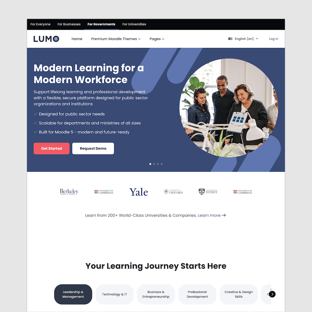 Lumo Theme Guide: How to Install the Lumo Theme for Moodle 5 - eLearning Themes